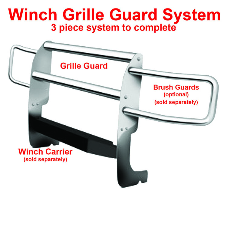 Winch Grille Guards System - Go Industries